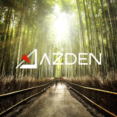 New web page has started. | Notice | Information | AZDEN CORPORATION